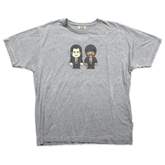 Shirts | Pulp Fiction Hitmen Rare Toonstar Grey Y2k Graphic Tshirt ...